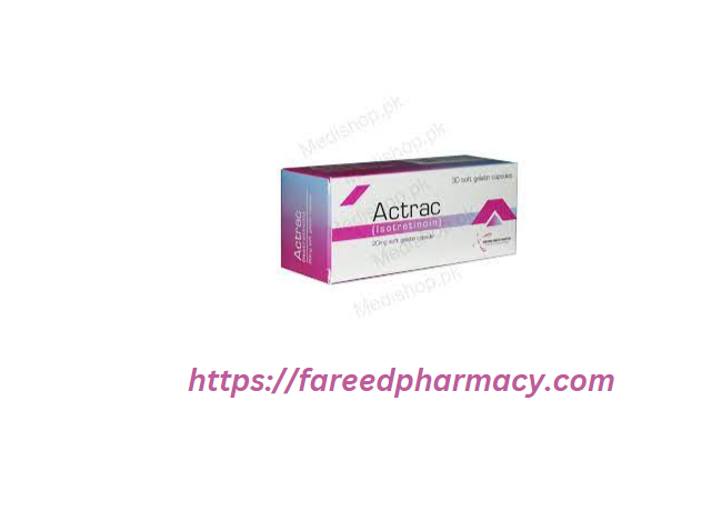 Actrac 20mg Soft Gelatin Capsules - Fareed Pharmacy