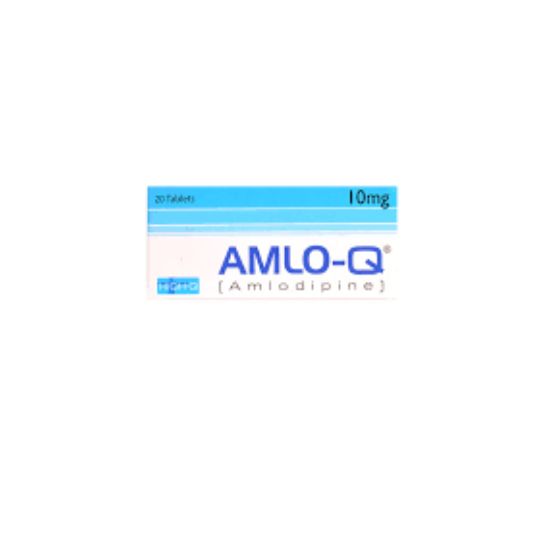 Amlo-Q 10 mg Tablets | Amlodipine Besylate - Fareed Pharmacy