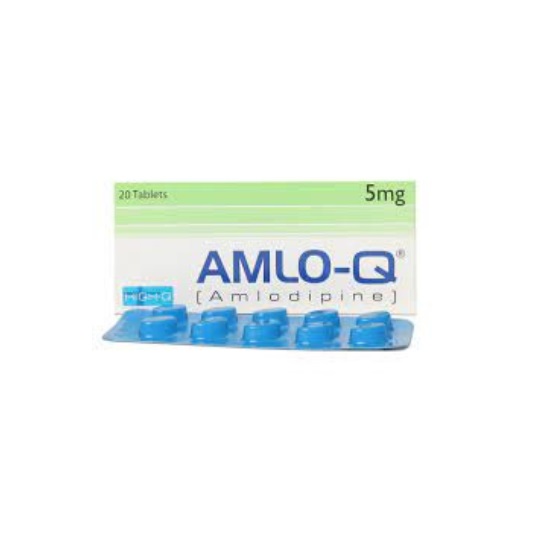 Amlo-Q 5 mg Tablets | Amlodipine Besylate - Fareed Pharmacy