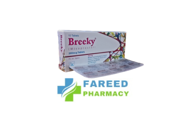 Breeky Tablets | Misoprostol - Fareed Pharmacy