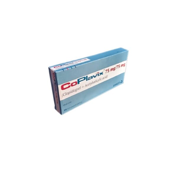 CoPlavix 75mg/75mg Tablets | Uses | Dosage - Fareed Pharmacy