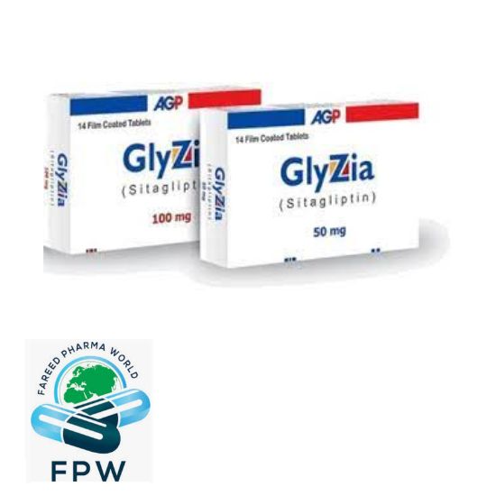 GlyZia Met Tabs 50/1000 | Sitagliptin | Metformin - Fareed Pharmacy