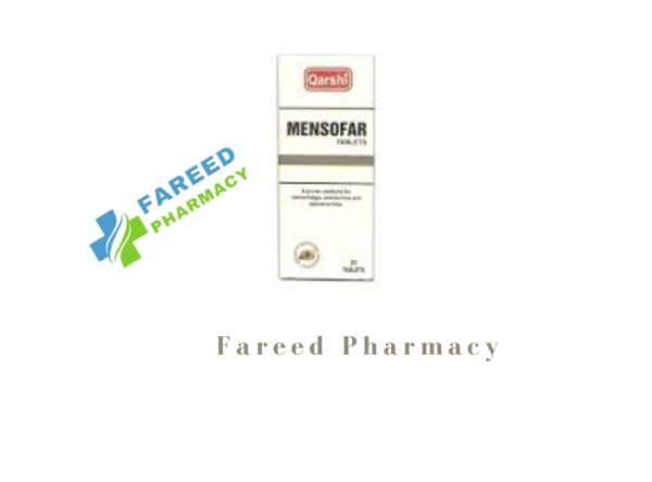 Mensofar Tablets | Dysmenorrhoa | Amenorrhoa - Fareed Pharmacy