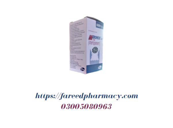 Meronem 500mg IV Injection | Meropenem - Fareed Pharmacy