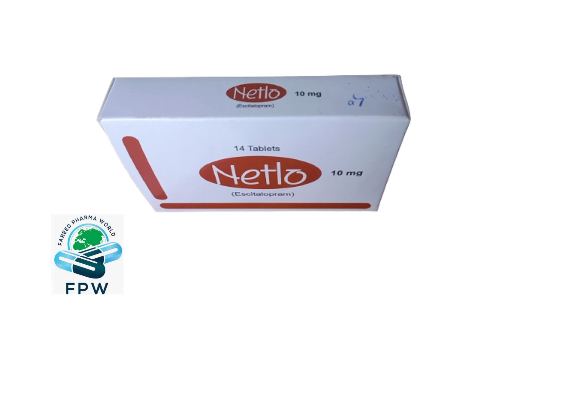 Netlo Tablets 10mg | Escitalopram - Fareed Pharmacy