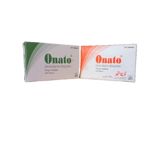Onato 10 mg Tablets | Amlodipine Besylate - Fareed Pharmacy