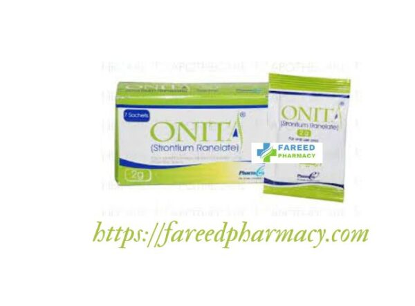 ONITA 2g SACHETS | Strontium Ranelate - Fareed Pharmacy