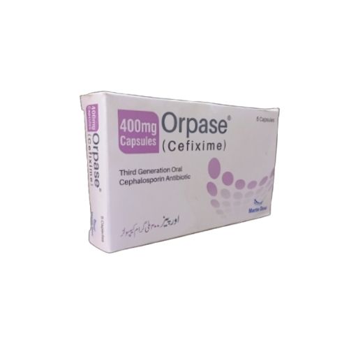 ORPASE 400 MG CAPSULES | CEFIXIME - Fareed Pharmacy