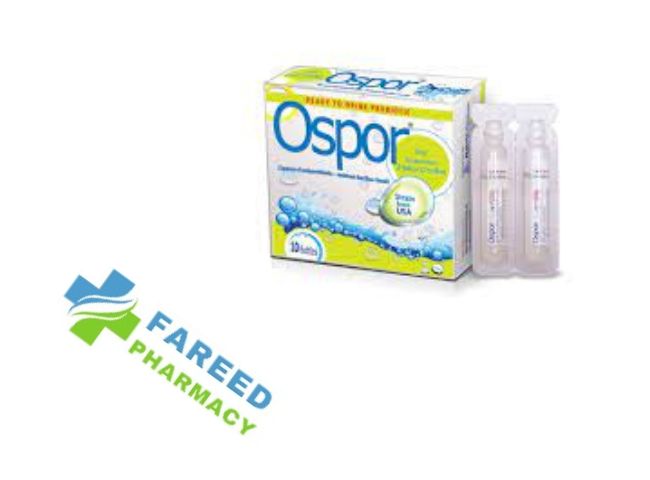 Ospor Oral Suspension | Bacillus Clausii - Fareed Pharmacy
