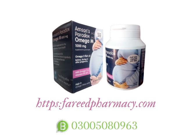 Paradox M 1000mg Capsules | Omega 3 Fish Oil - Fareed Pharmacy
