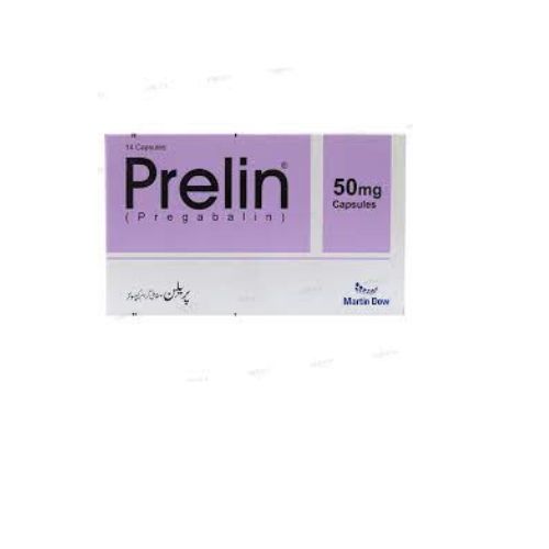 Prelin 50mg Capsules | Pregabalin | Uses - Fareed Pharmacy
