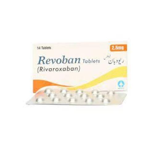 Revoban 2.5mg tablets | Rivaroxaban - Fareed Pharmacy