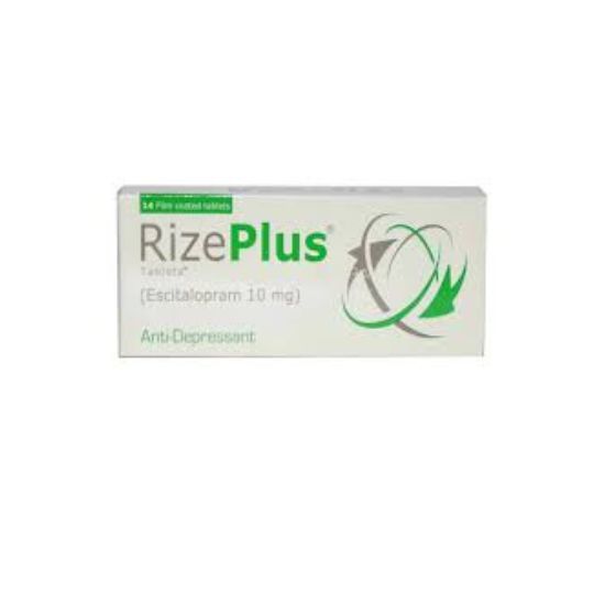 RizePlus 10mg Tablets | Escitalopram - Fareed Pharmacy