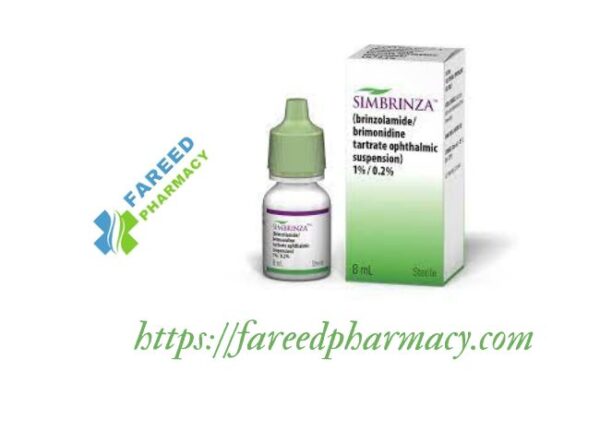 Simbrinza Eye Drops | Brinzolamide | Uses - Fareed Pharmacy