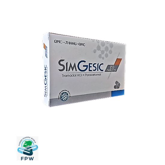 SimGesic Tablets | Tramadol HCL | Paracetamol - Fareed Pharmacy