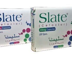 Slate 125 mg Syrup | Cefaclor | Dosage | Uses - Fareed Pharmacy