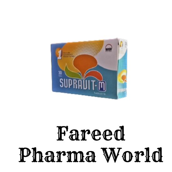 Supravit - M Tablets | Vitality | Immunity | Energy - Fareed Pharmacy
