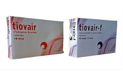 Tiovair-F Capsules | Tiotropium | Formoterol - Fareed Pharmacy