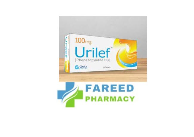 Urilef 100 mg Tablets | Phenazopyridine - Fareed Pharmacy