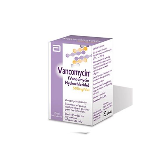Vancomycin 500 mg Injection | Vancomycin HCL - Fareed Pharmacy