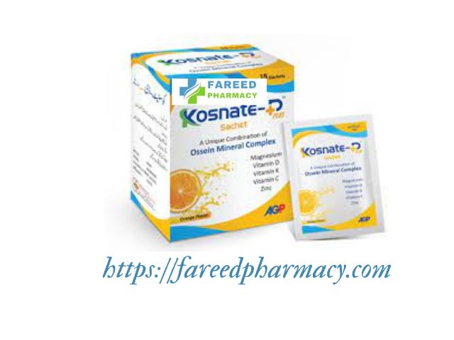 Kosnate D Plus Sachets | Ossein Mineral - Fareed Pharmacy