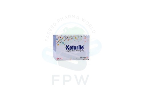 Ketorite Tablets | Alpha Keto Analogue - Fareed Pharmacy