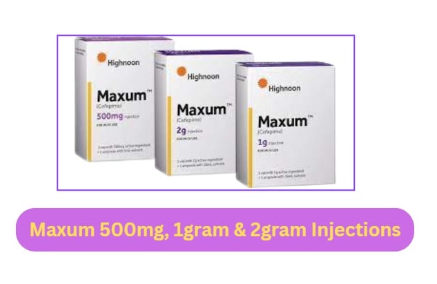Maxum 2gram Injection | Cefepime | Highnoon - Fareed Pharmacy
