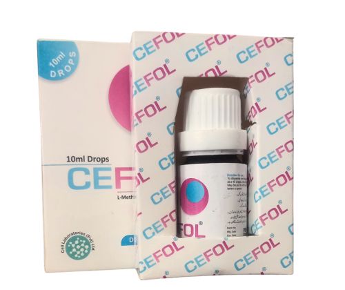 Cefol 10ml Drops | L-Methylfolate | Dietary Supplement - Fareed Pharmacy