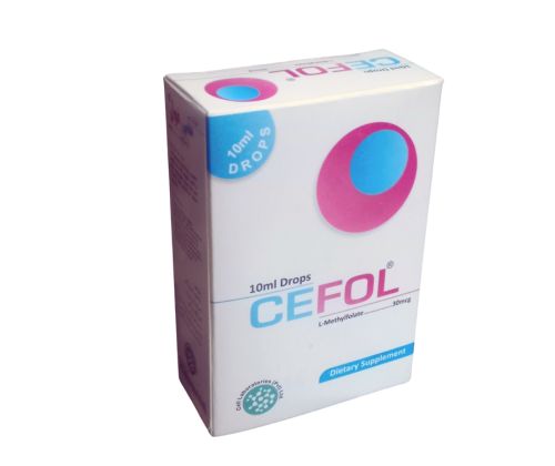 Cefol 10ml Drops | L-Methylfolate | Dietary Supplement - Fareed Pharmacy