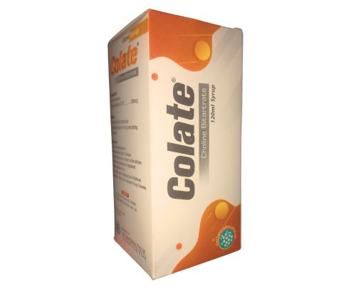 Colate 120ml Syrup | Choline Bitarate - Fareed Pharmacy