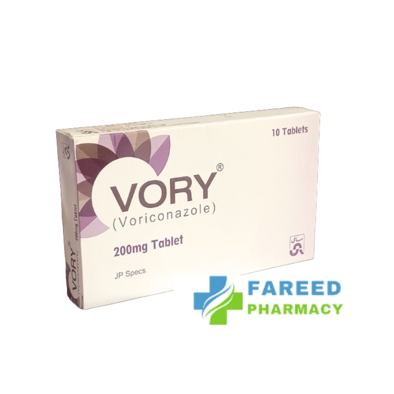 Vory 200mg Tablets | Voriconazole | Antifungal - Fareed Pharmacy