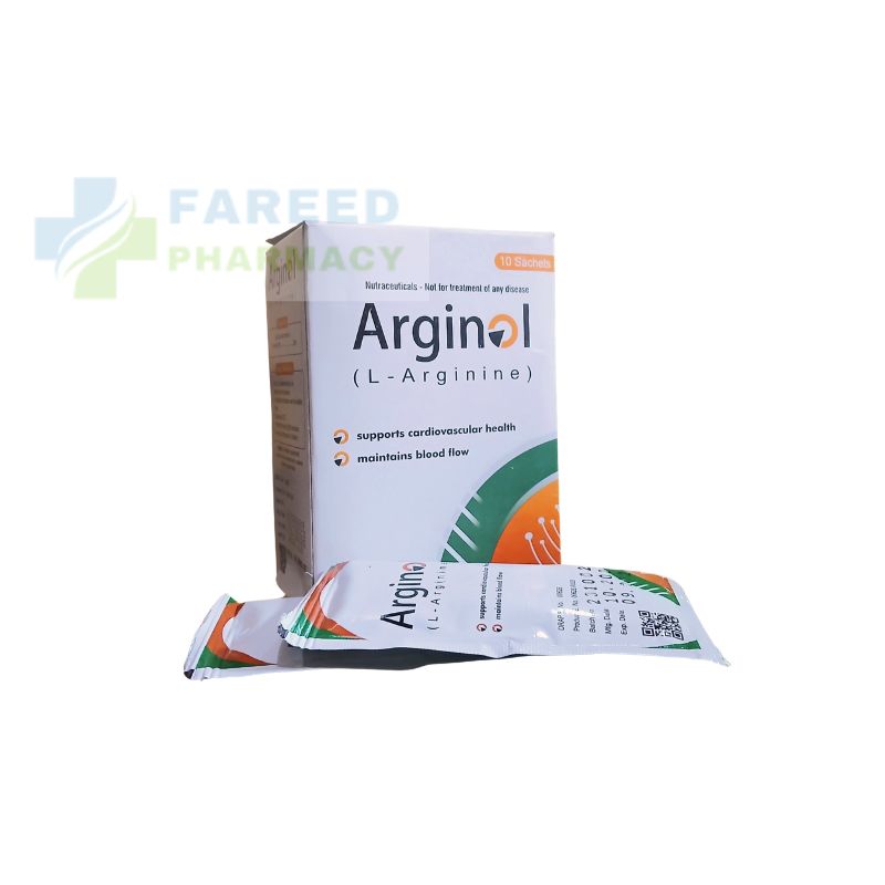 Arginol Sachets | L-Arginine - Fareed Pharmacy