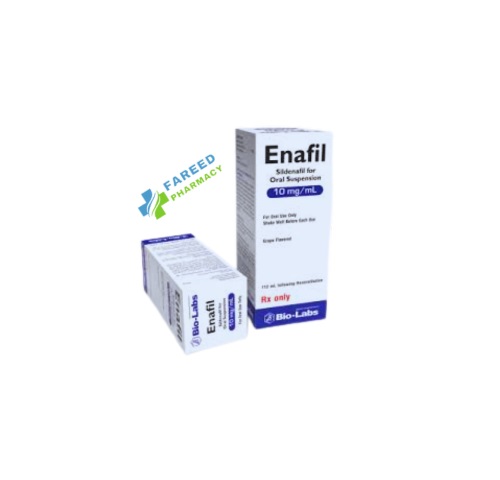 Enafil Oral Suspension | Sildenafil - Fareed Pharmacy