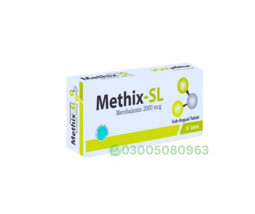 Methix SL Tablets | Mecobalamin 2000mcg - Fareed Pharmacy